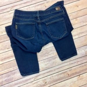PAIGE | Jeans | Paige Peg Leg Skinny Jeans Dark Wash Stretchy | Poshmark